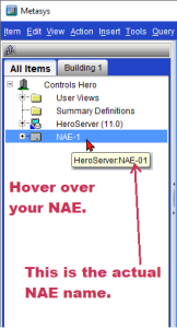 Take a Backup of an NAE using SCT when you don’t have a backup file ...